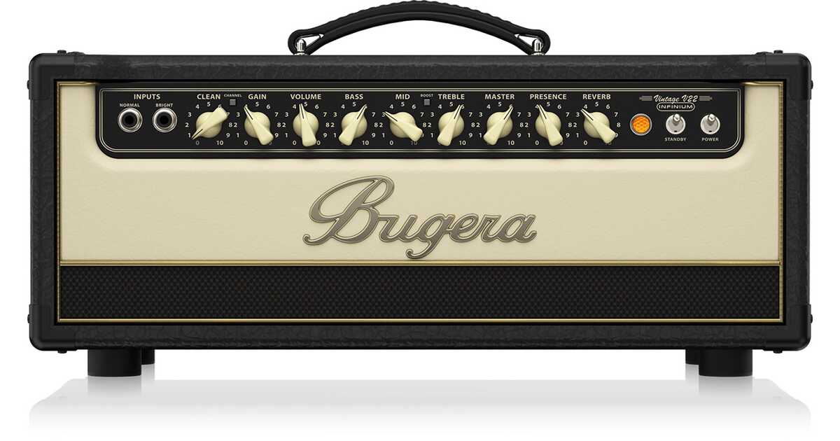 Lampowy Wzmacniacz Gitarowy Bugera V22HD INFINIUM 000-B0M01-00010 ...