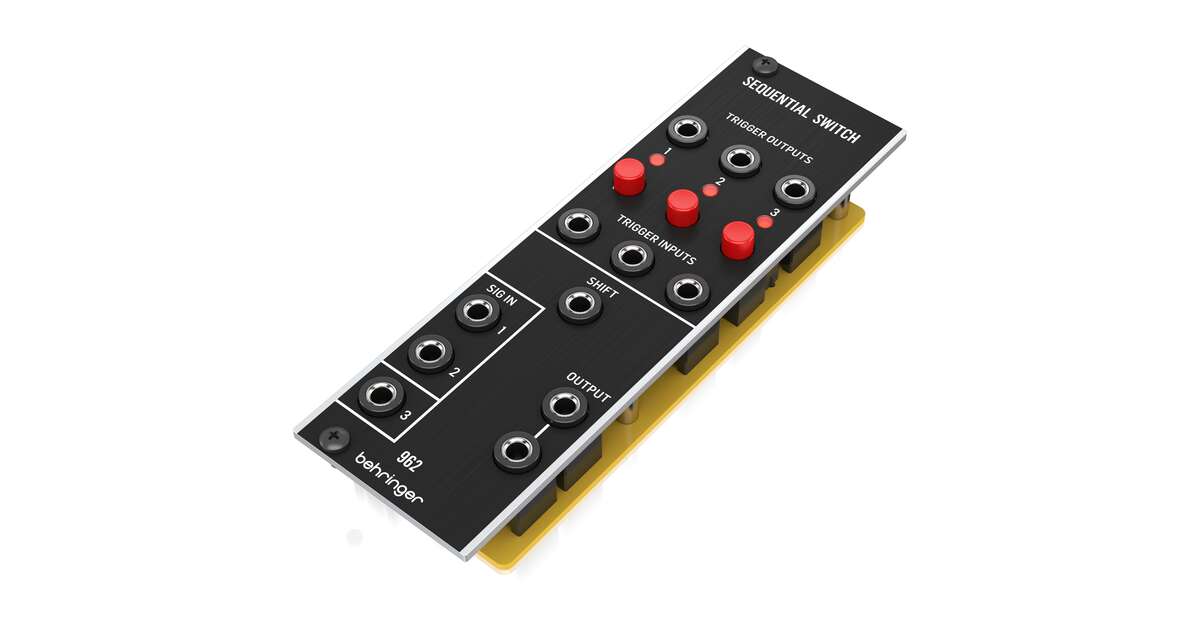Syntezator Modularny Behringer 962 Seqential Switch 962 SEQUENTIAL SWITC Instrumenty ...