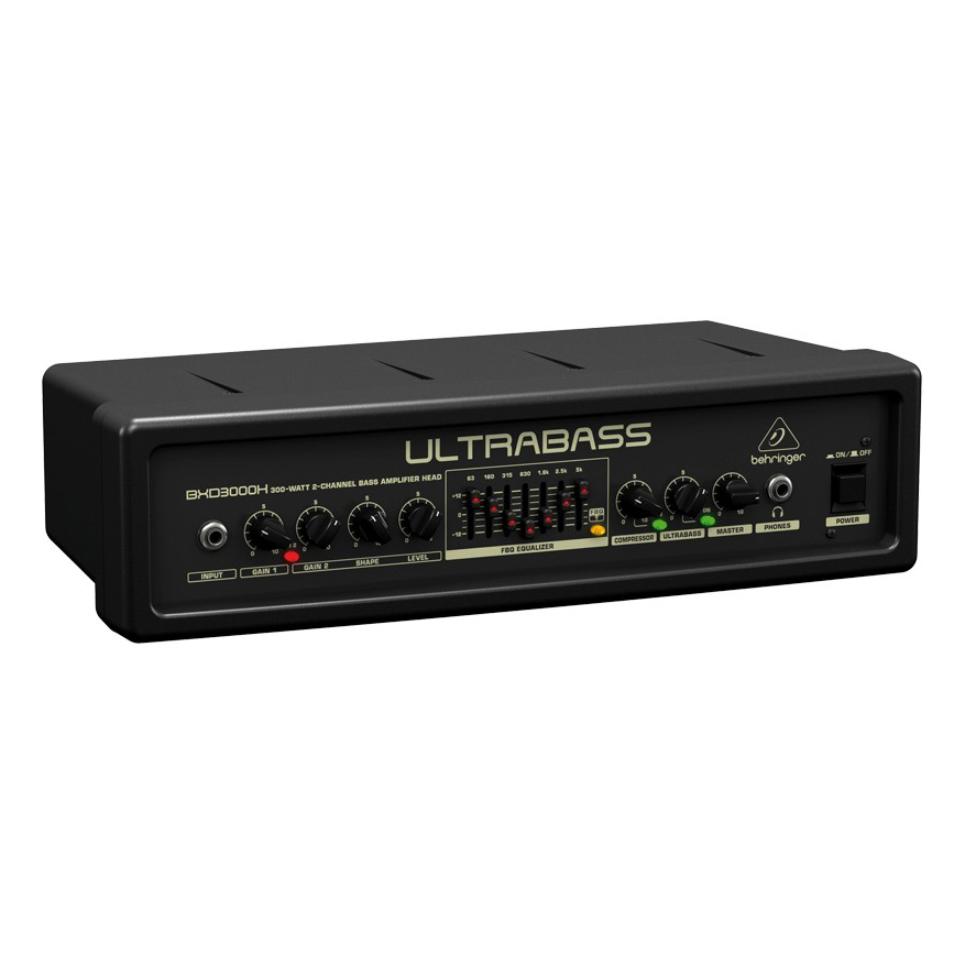Behringer Ultrabass BXD3000H Wzmacniacz Basowy 300 W BXD3000H Studio i ...